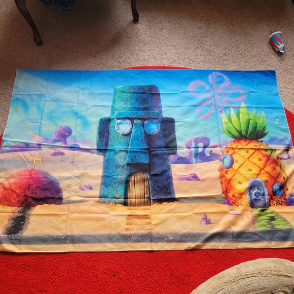 Art | Spongebob Squarepants Themed Tapestry | Poshmark